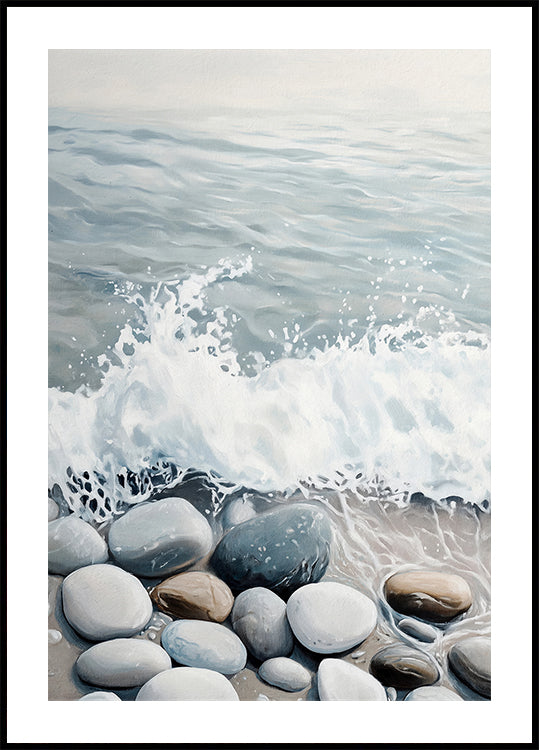 Pebble Shoreline Plakat – Posterbox.no