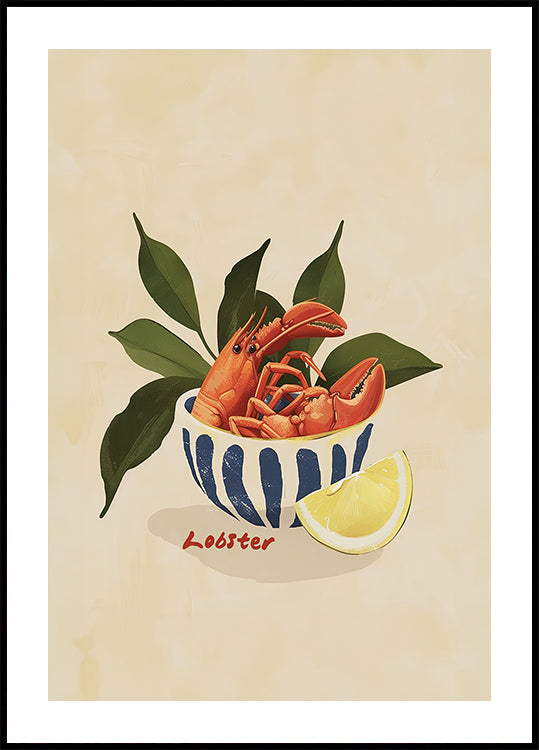 Lobster Delight Plakat – Posterbox.no